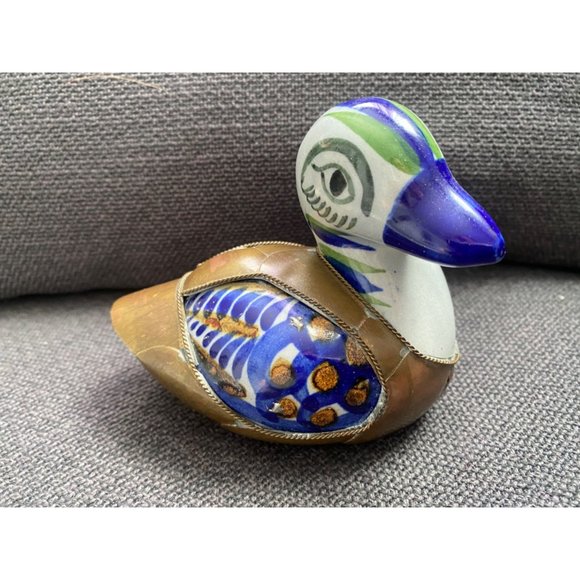 Vintage | Accents | Vintage Large Handmade Detailed Tonala Brass ...